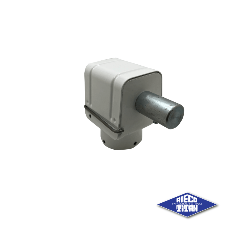 Manual Crank Head - White - Rieco-Titan Products