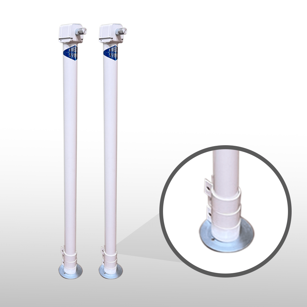 Four Corner Mechanical Jack, Container of 2, No Brackets - Rieco-Titan ...
